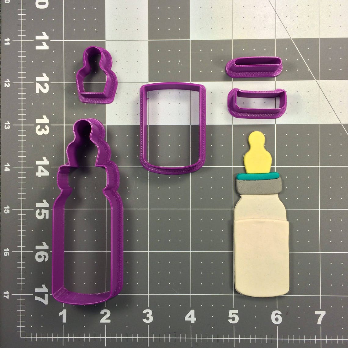 Baby Bottle 101 Cookie Cutter Set | Etsy
