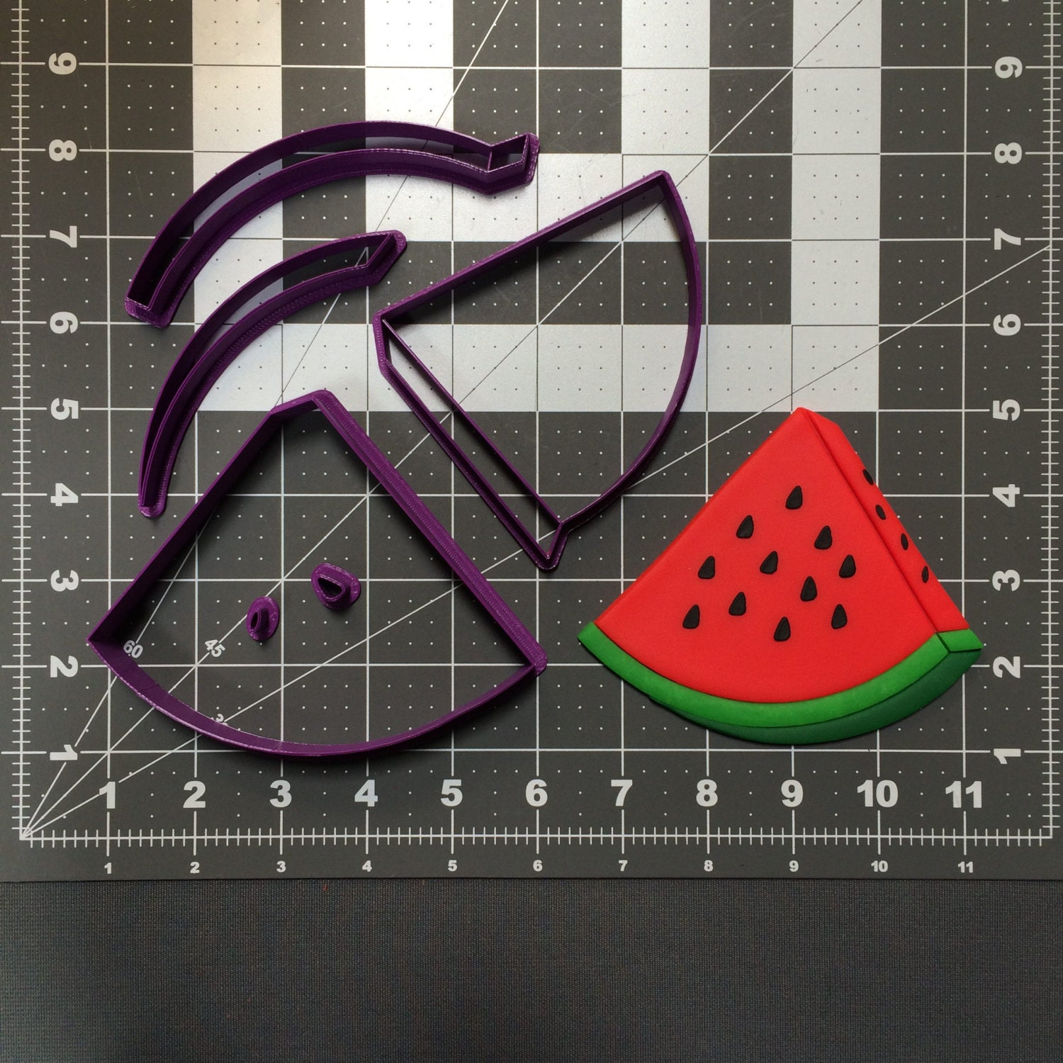 Watermelon Cookie Cutter Set - Etsy