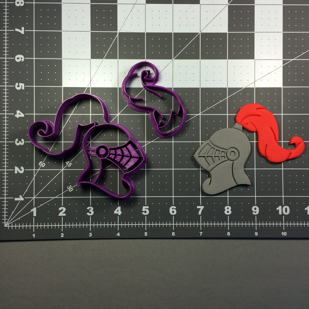 Knight Helmet 101 Cookie Cutter Set - Etsy