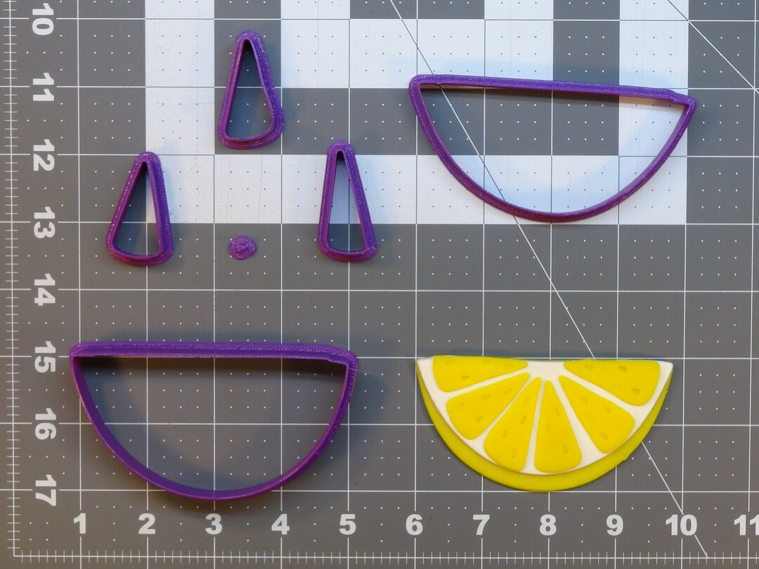 Lemon Wedge 266-C115 Cookie Cutter Set - Etsy