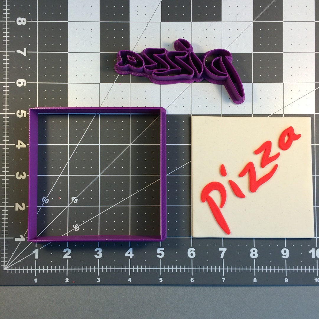 Pizza Box Cookie Cutter Set - Etsy