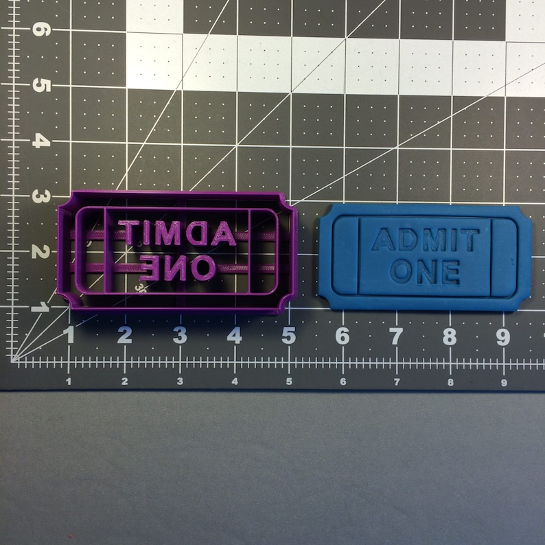 Movie Ticket 101 Cookie Cutter - Etsy