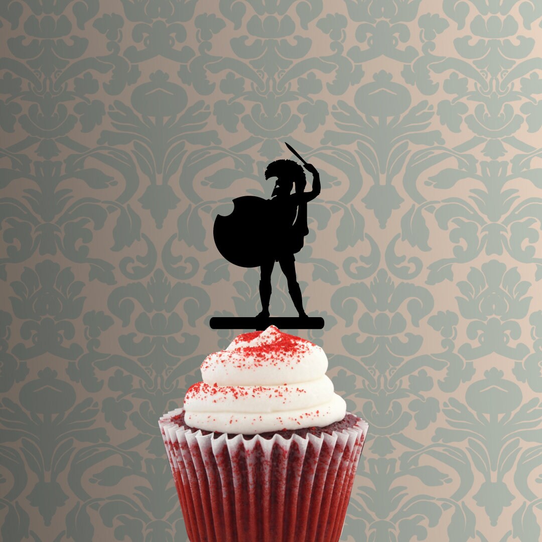 Spartan 228-292 Cupcake Topper - Etsy