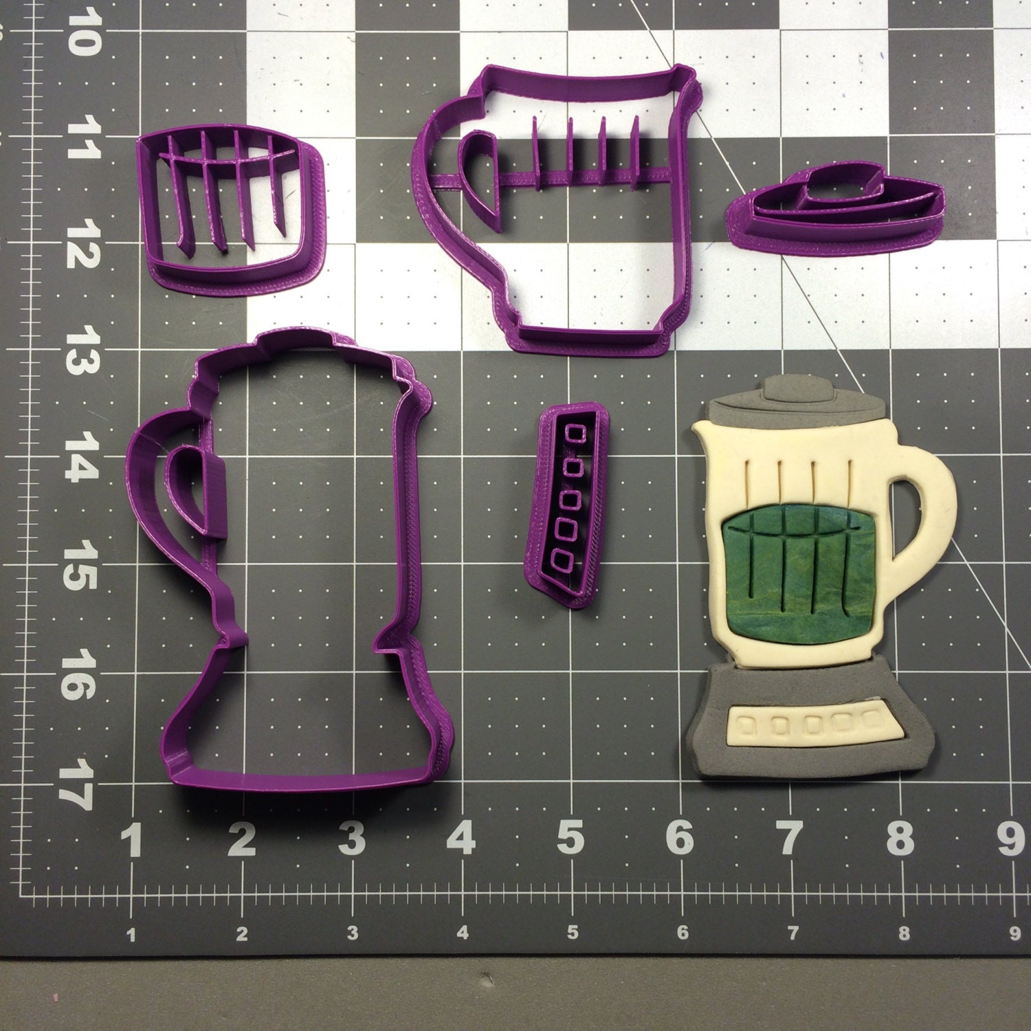 Blender 101 Cookie Cutter Set | Etsy