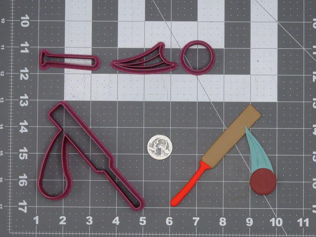 Cricket Bat and Ball 266-L563 Cookie Cutter Set - Etsy
