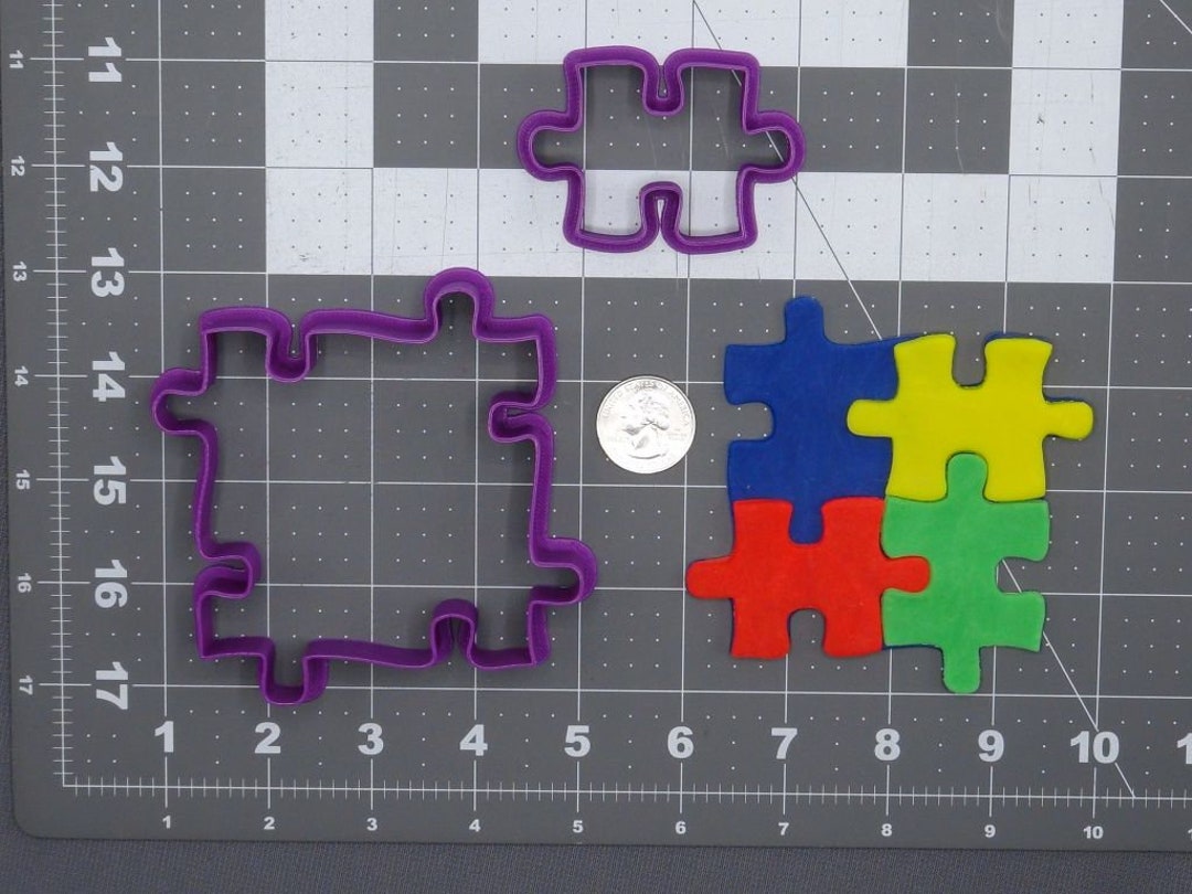 Autism Awareness Puzzle 266-F759 Cookie Cutter Set - Etsy