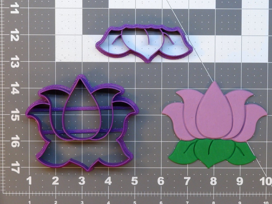 Lotus 266-A223 Cookie Cutter Set - Etsy