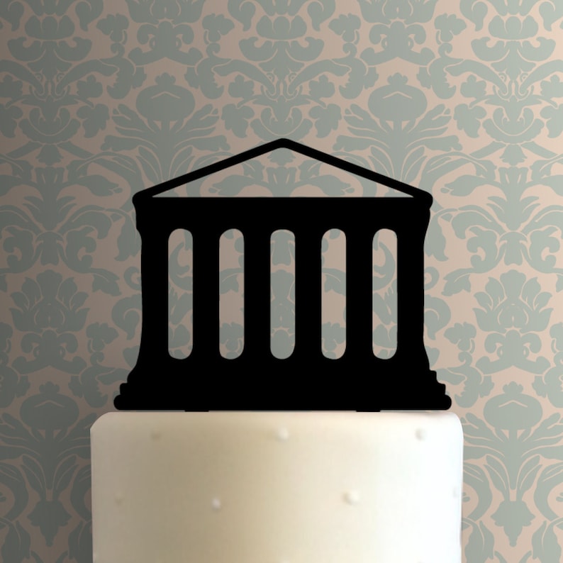 Pantheon Ancient Roman Temple 225-A054 Cake Topper - Etsy