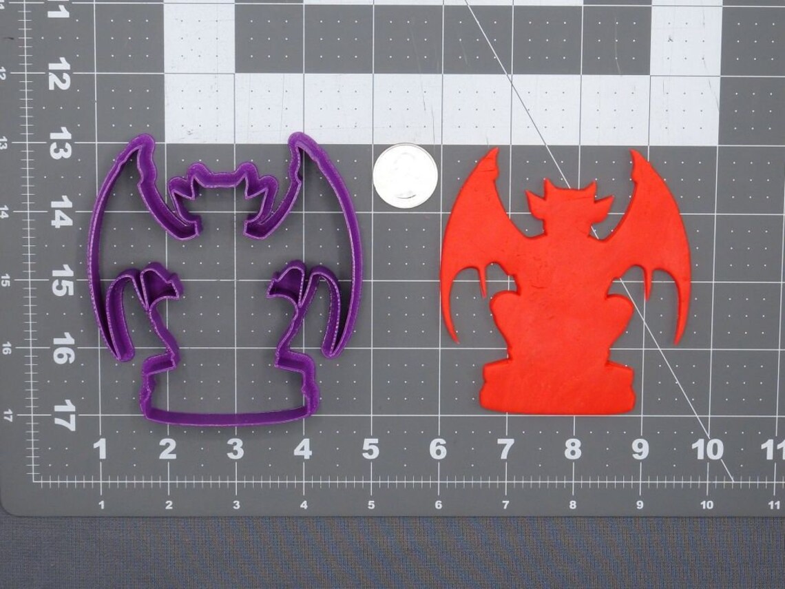 Gargoyle 266-D728 Cookie Cutter Silhouette - Etsy