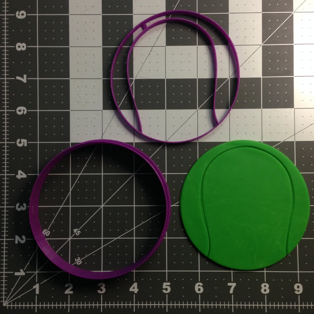 Tennis Ball Cookie Cutter - Etsy