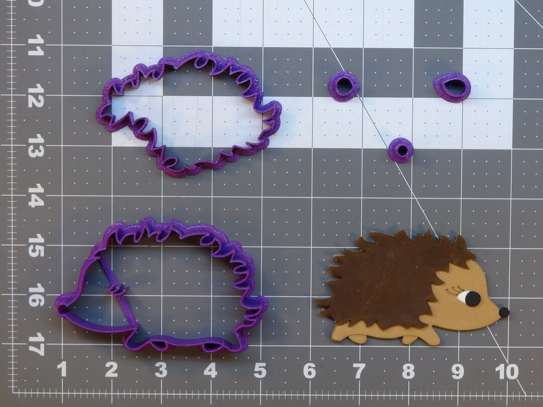 Hedgehog 266-C016 Cookie Cutter Set - Etsy