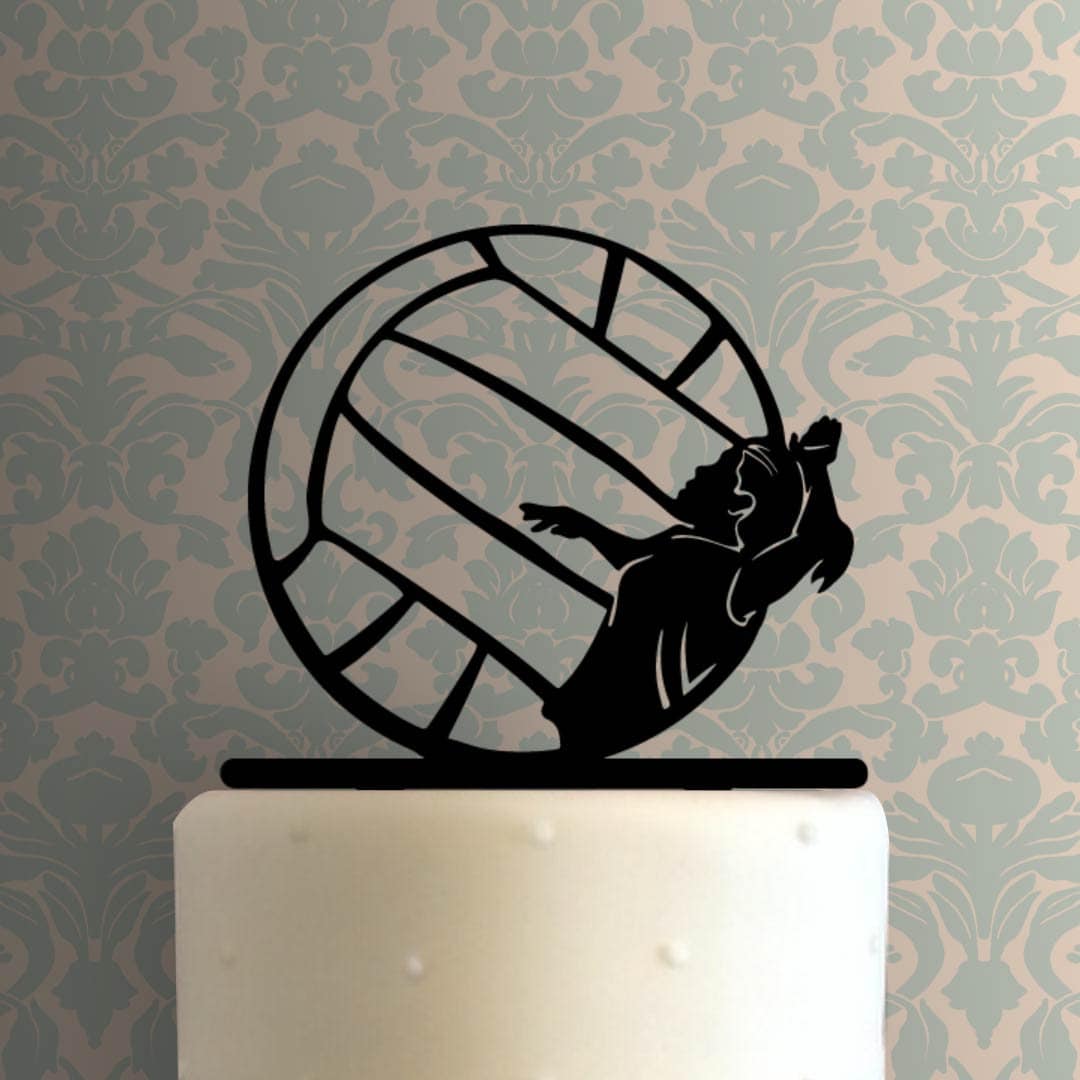 Volleyball 225-A591 Cake Topper - Etsy