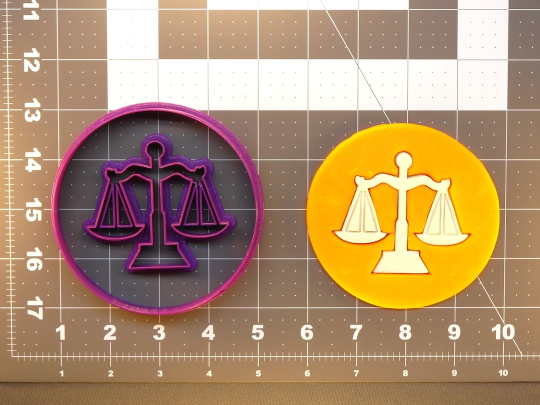 Libra Icon Cookie Cutter Set - Etsy