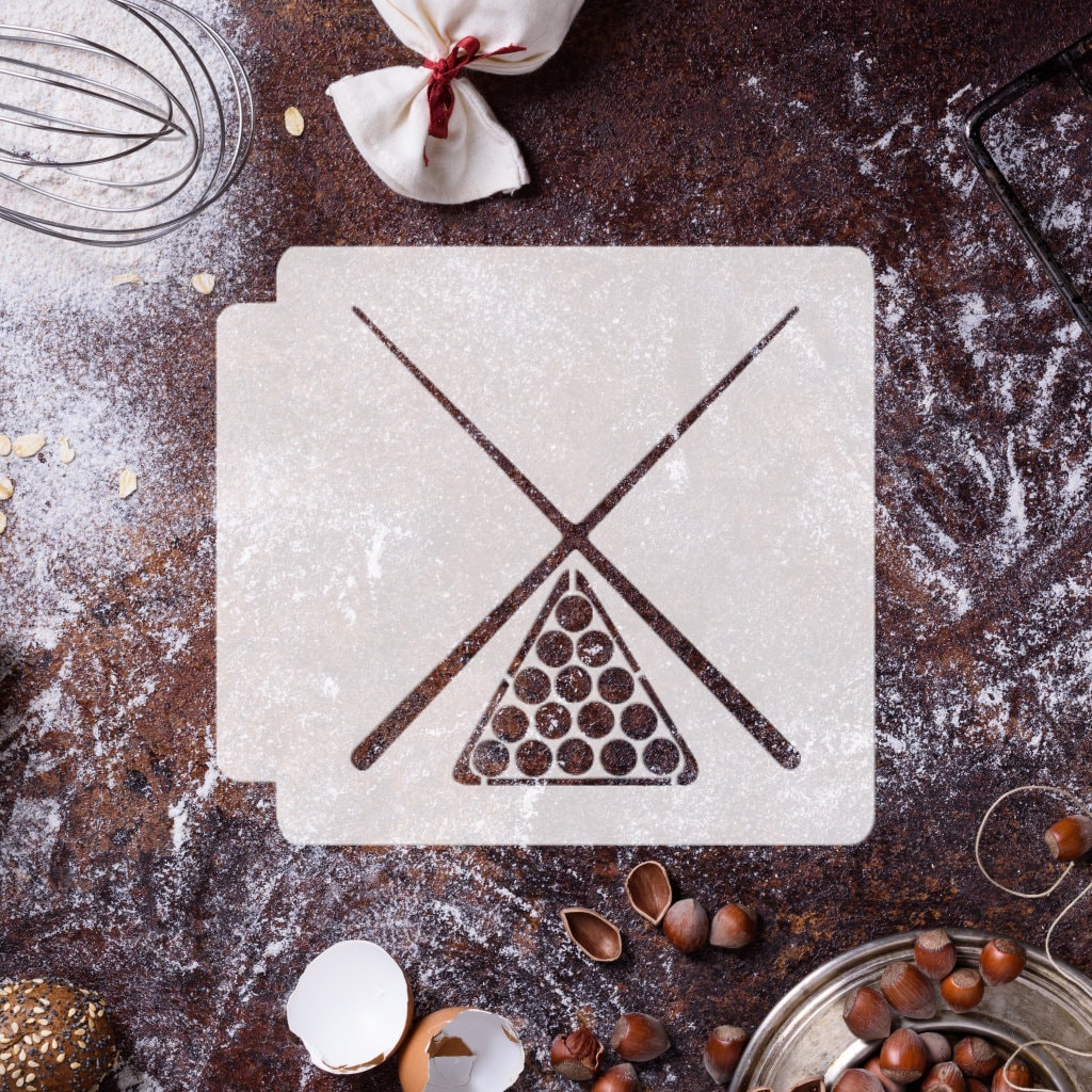 Billiard 783-C250 Stencil - Etsy