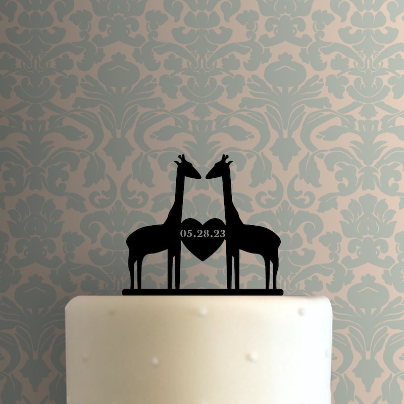 Giraffe Cake Topper - Etsy