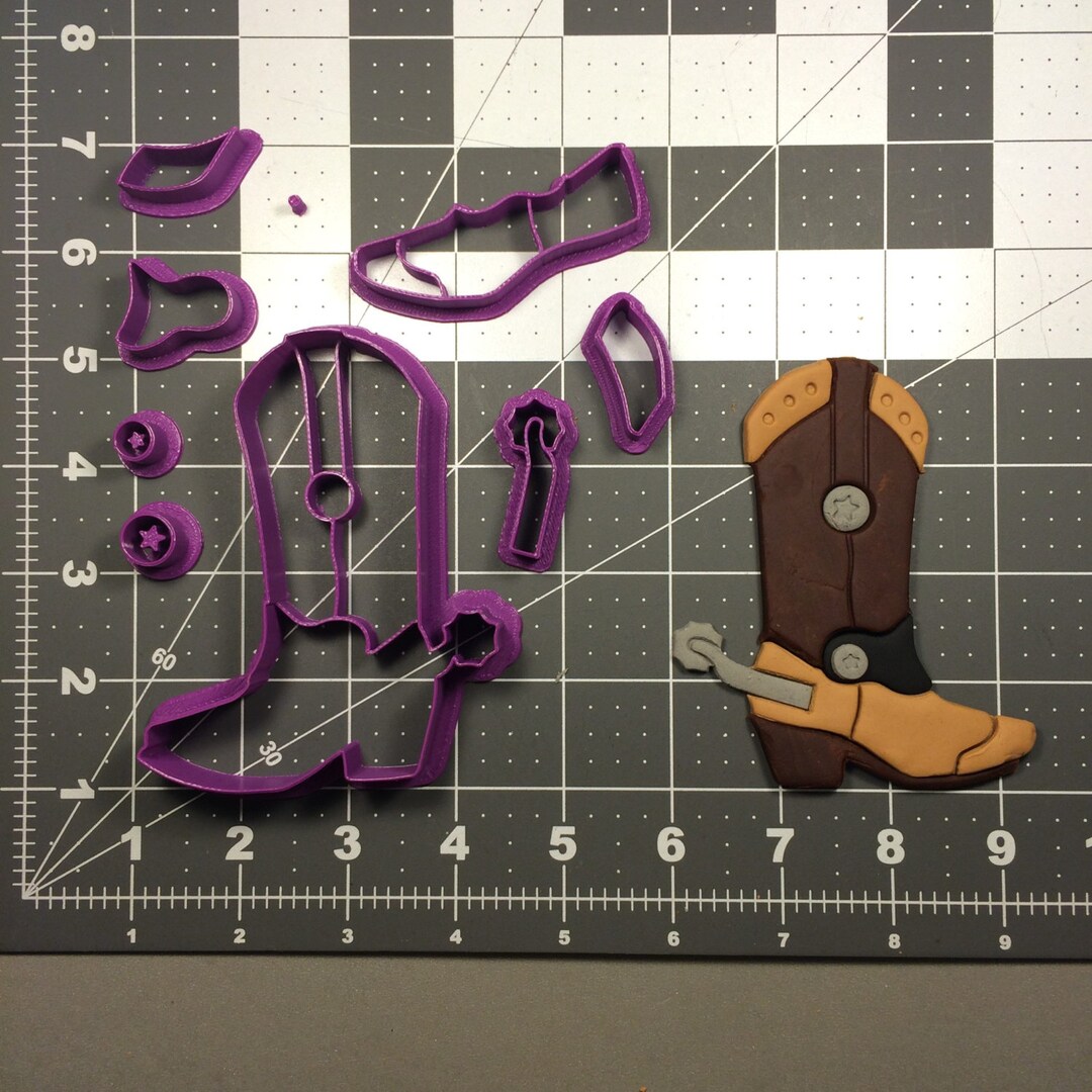 Boot 100 Cookie Cutter Set - Etsy