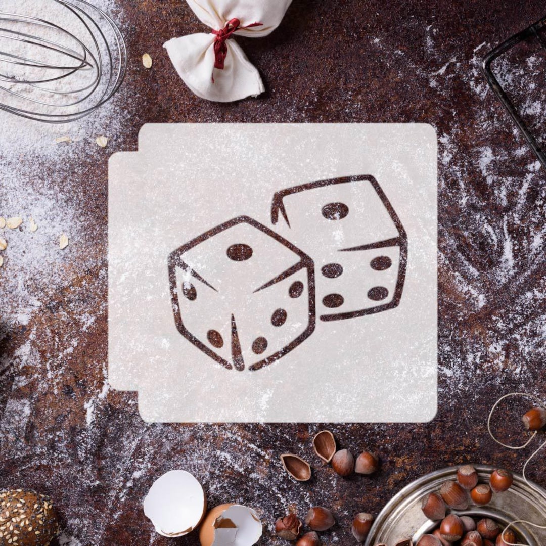 Dice 783-J577 Stencil - Etsy