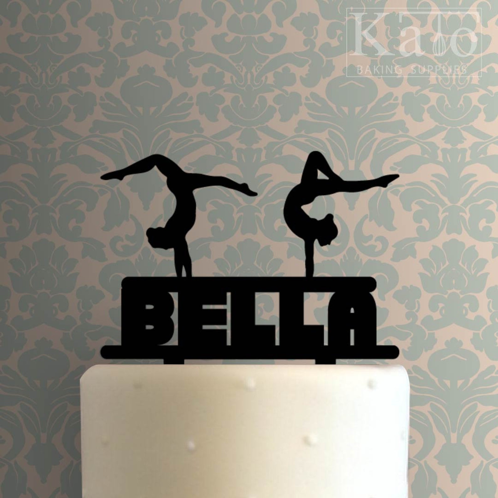 Custom Gymnastics 225-563 Cake Topper - Etsy