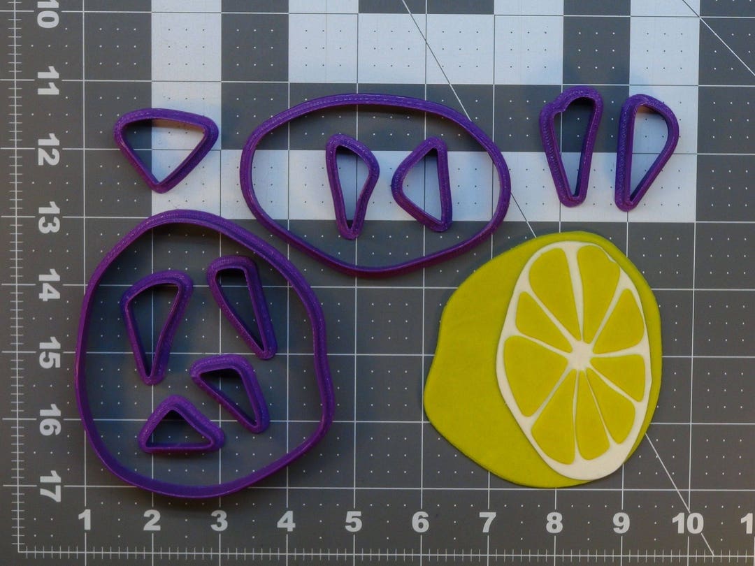 Lemon 266-555 Cookie Cutter Set - Etsy