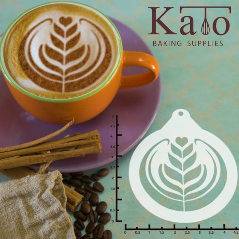 Cute Latte Art Stencils - Etsy UK