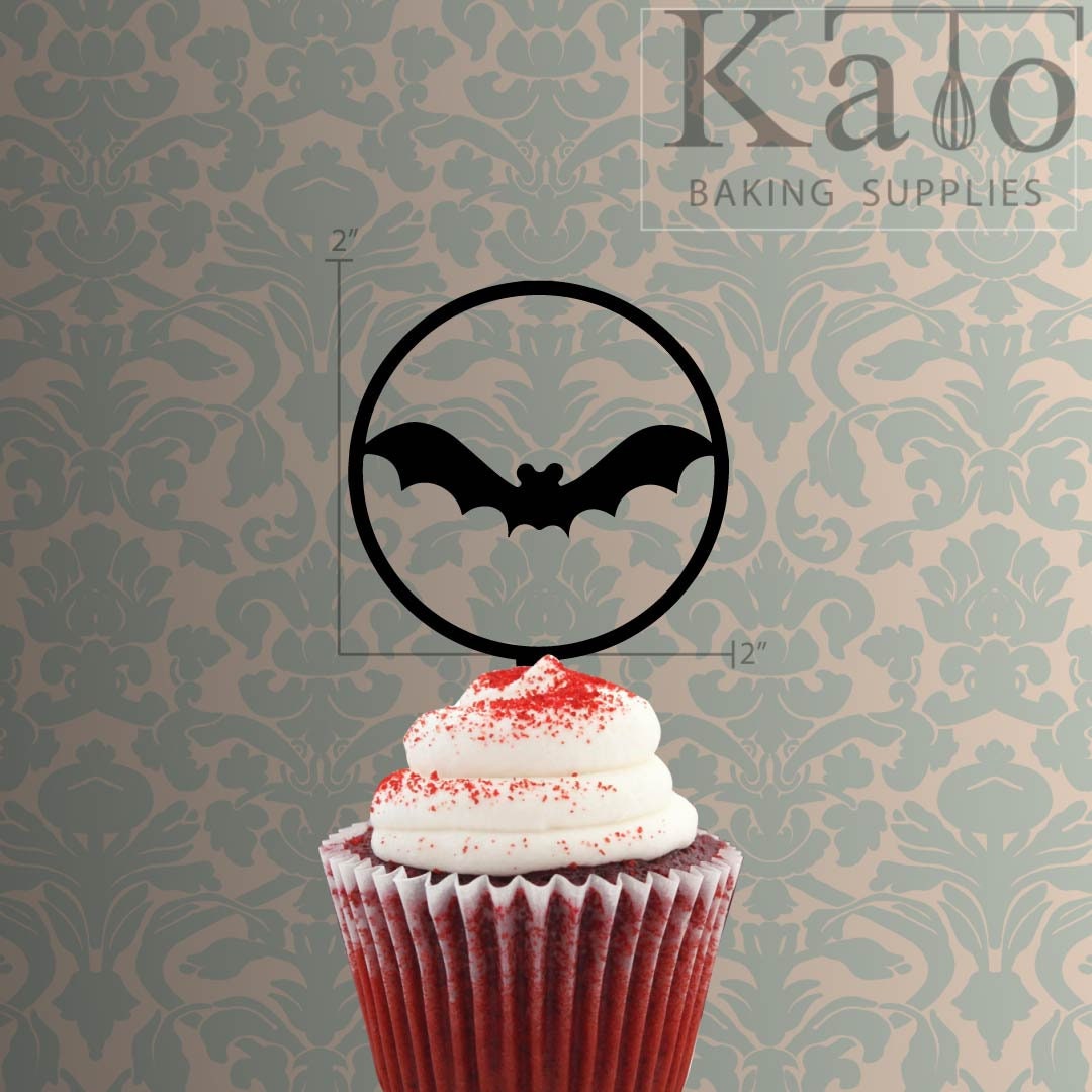 Halloween - Bat 228-019 Cupcake Topper Set - Etsy