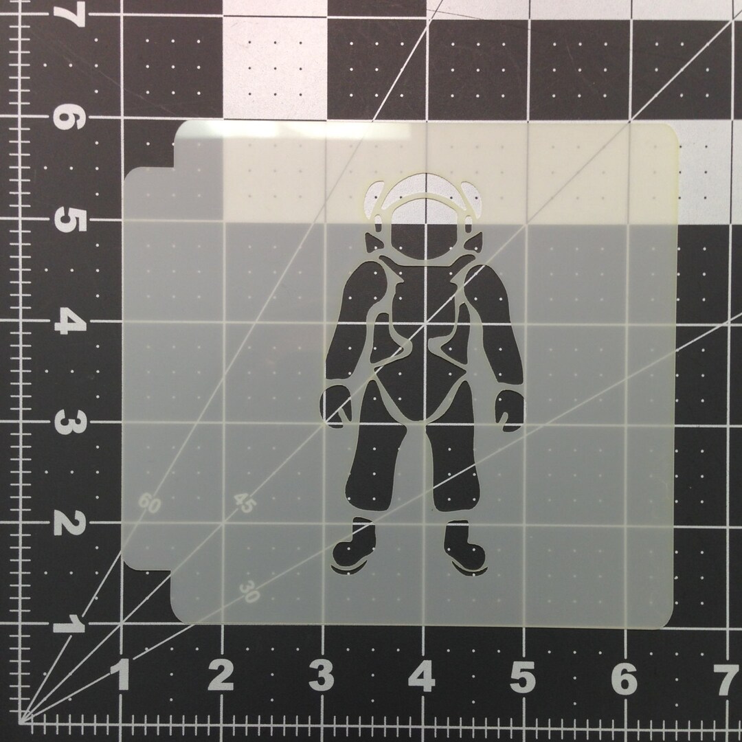 Astronaut 101 Stencil - Etsy