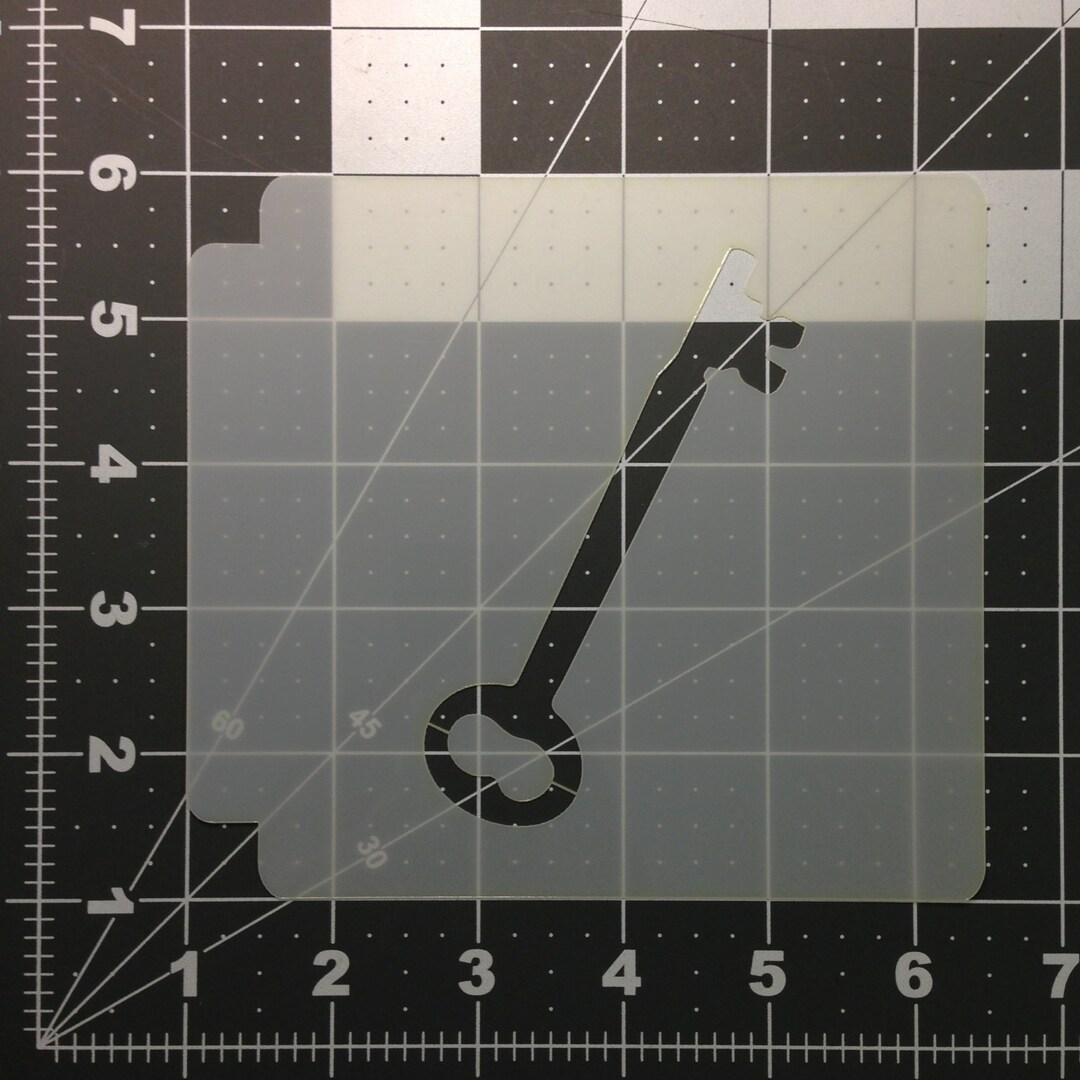 Key 100 Stencil - Etsy