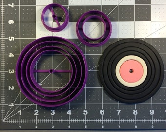 Record 101 Cookie Cutter Set - Etsy