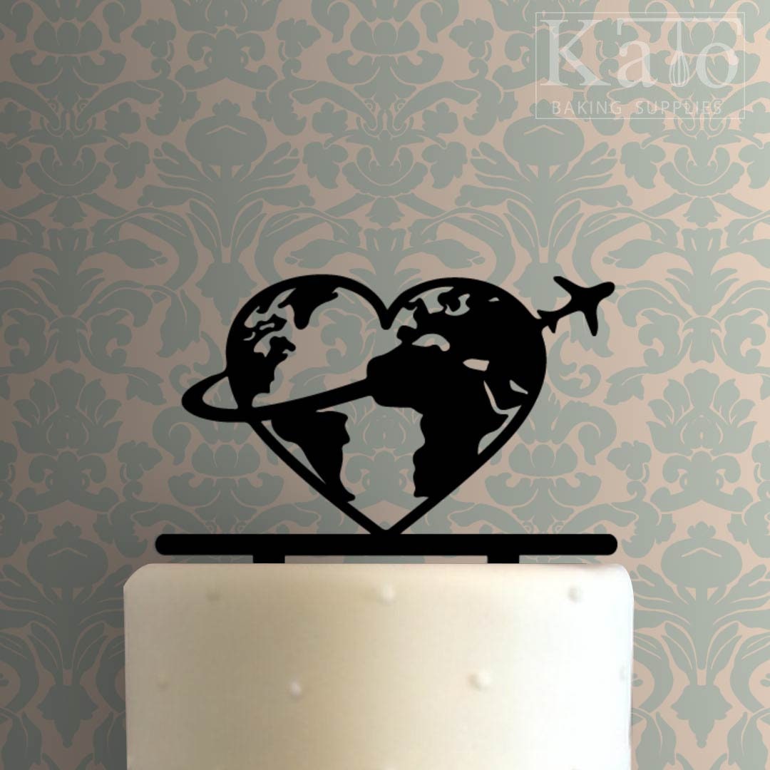 Travel Love 225-765 Cake Topper - Etsy