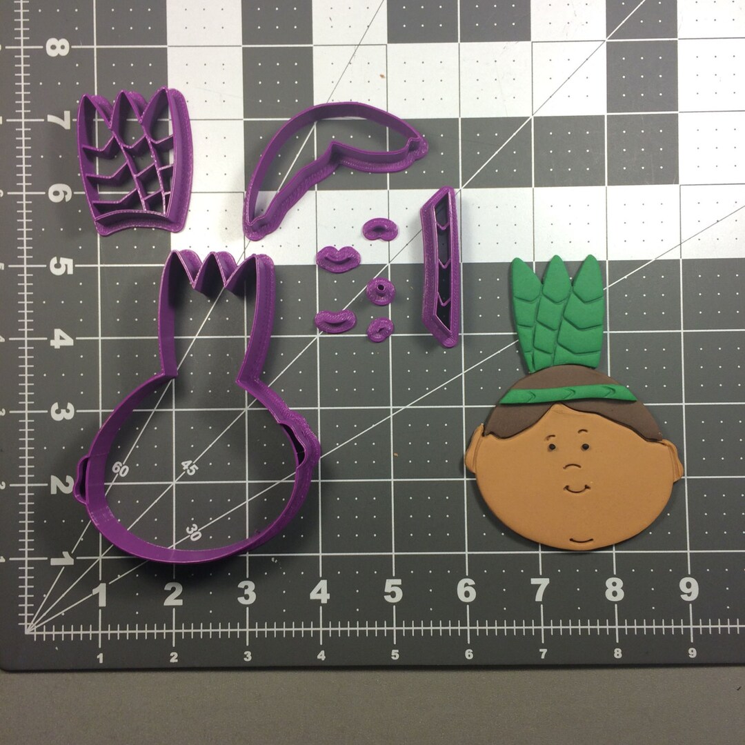 Native American Boy 101 Cookie Cutter Set - Etsy