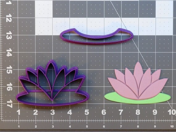 Lotus 266-A222 Cookie Cutter Set | Etsy
