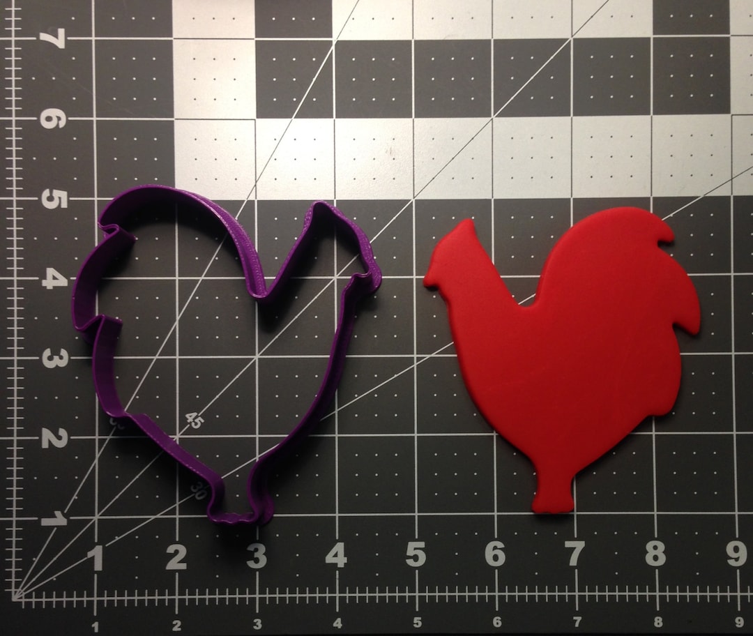 Rooster 101 Cookie Cutter - Etsy