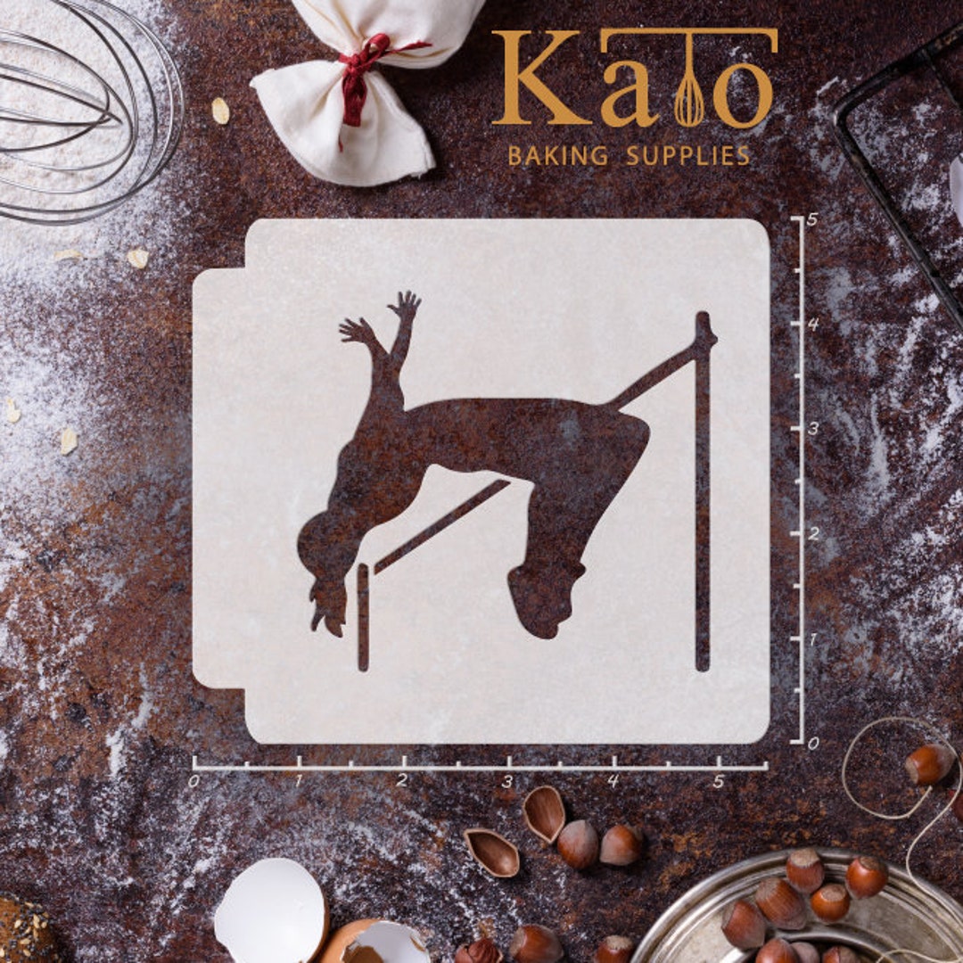 High Jump 783-A716 Stencil - Etsy