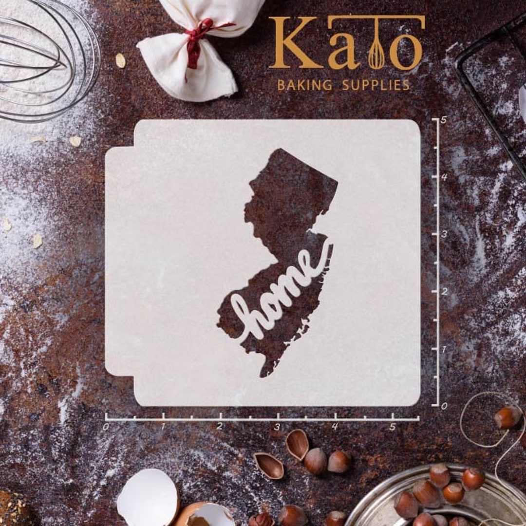 New Jersey Home State 783-A411 Stencil - Etsy