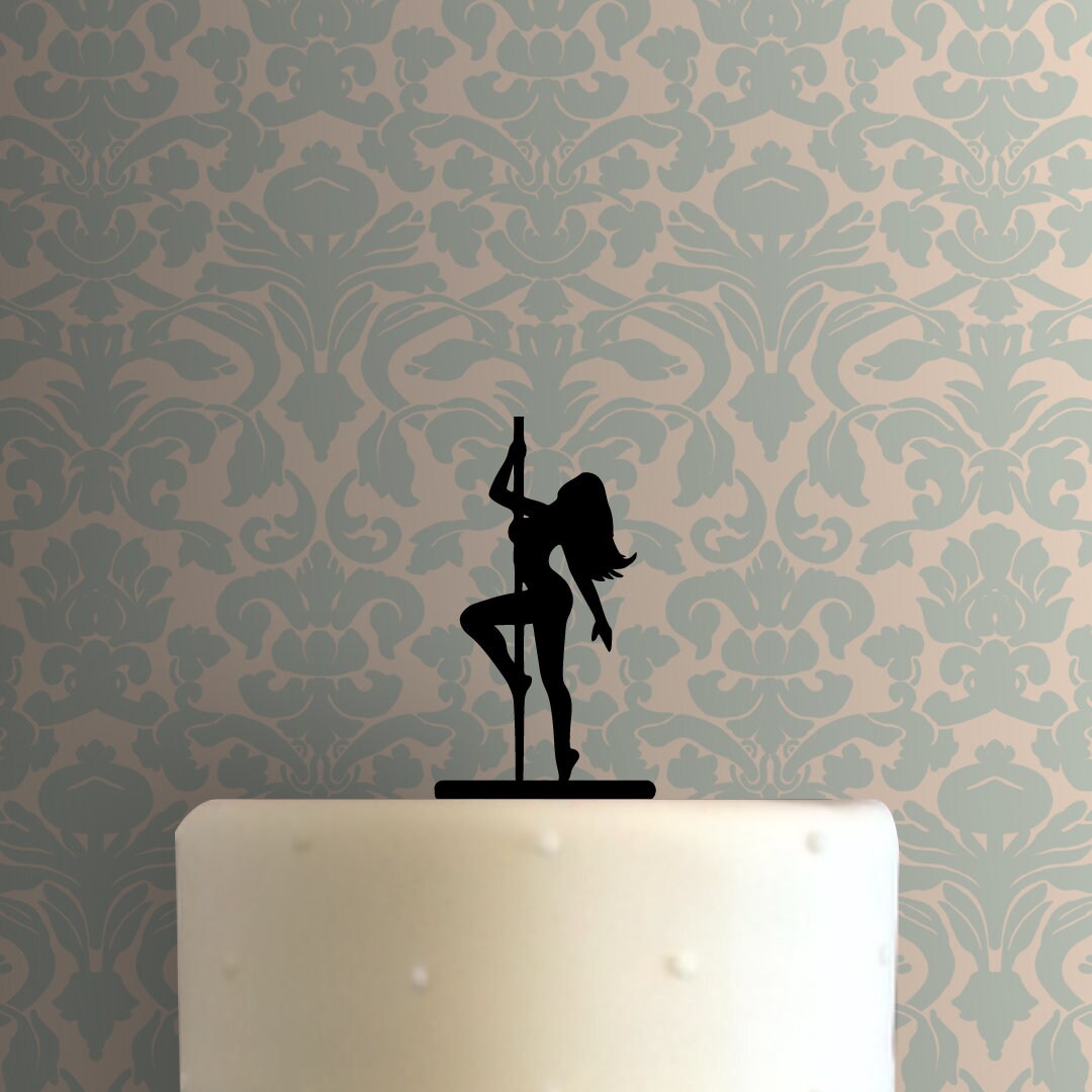 Pole Dancer 225-B371 Cake Topper - Etsy