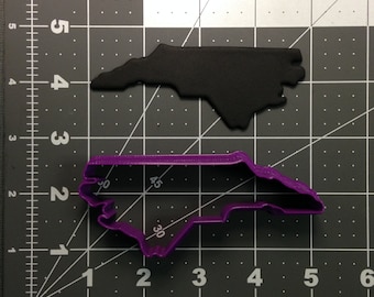 North Carolina Cookie Cutter Outline - SHARP EDGES - FAST Shipping ...