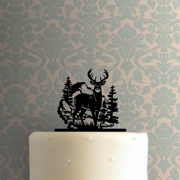 Deer Cake Topper - Etsy