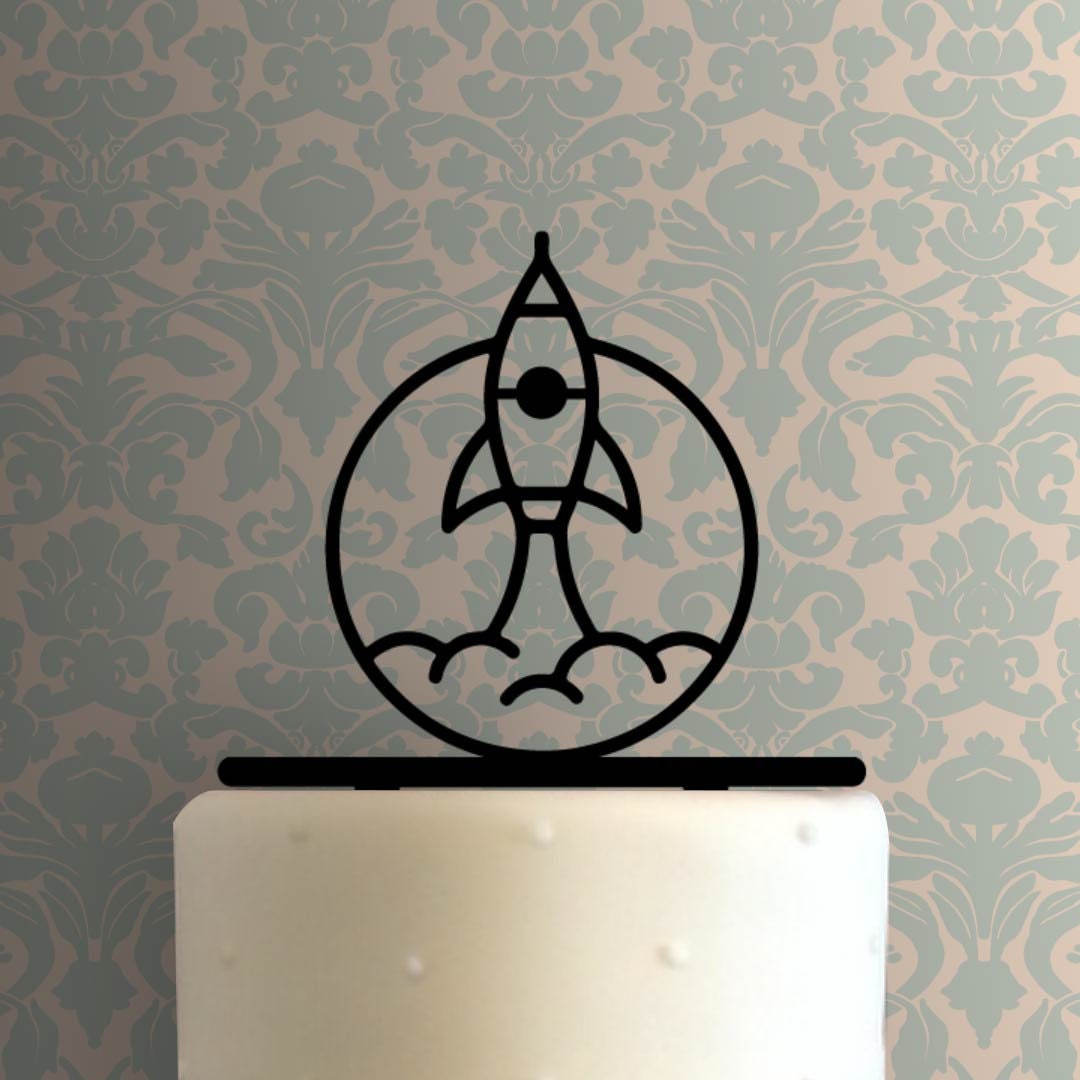 Space Shuttle Launch 225-A788 Cake Topper - Etsy