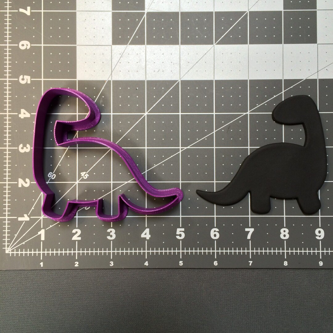 Dinosaur Brontosaurus Cookie Cutter - Etsy