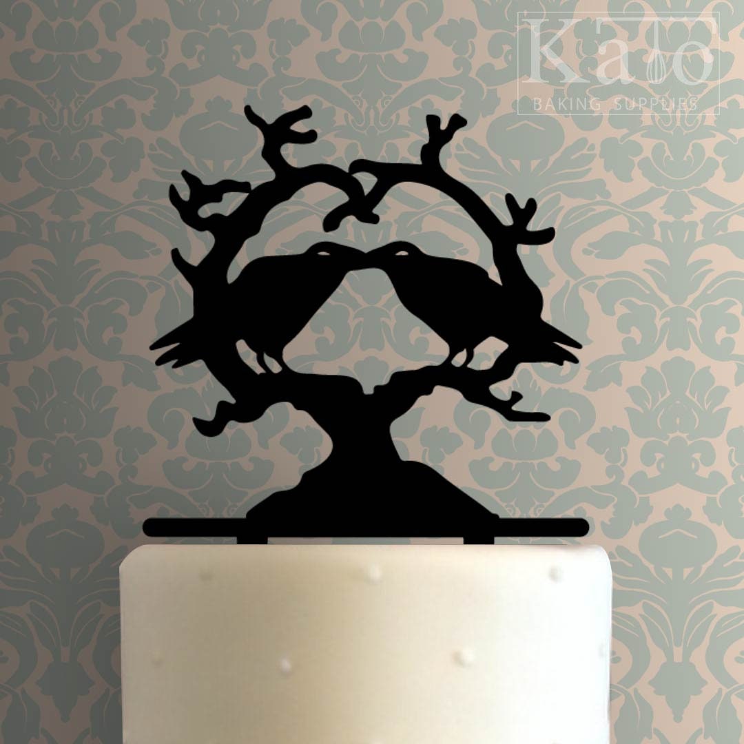 Raven Heart 225-234 Cake Topper - Etsy