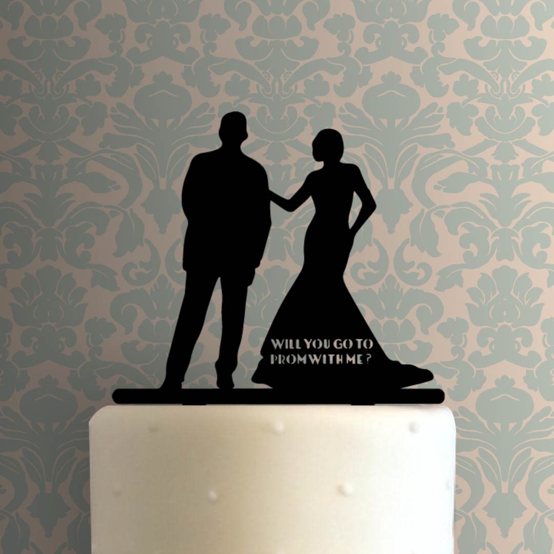 Will You Go to Prom With Me 225-A646 Cake Topper - Etsy