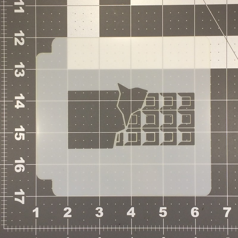 Chocolate Mold Stencil - Etsy