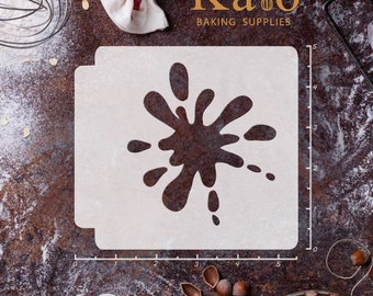 Splatter Stencil | Etsy