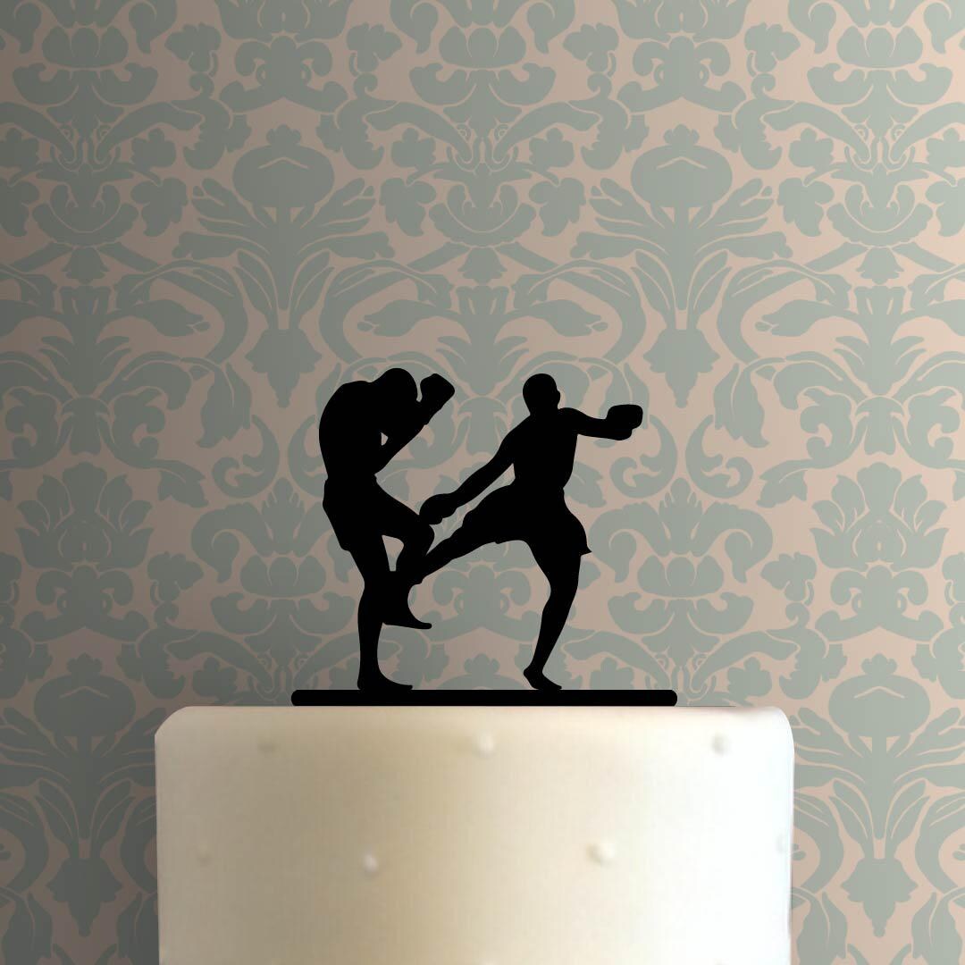 Kick Boxing 225-C054 Cake Topper - Etsy