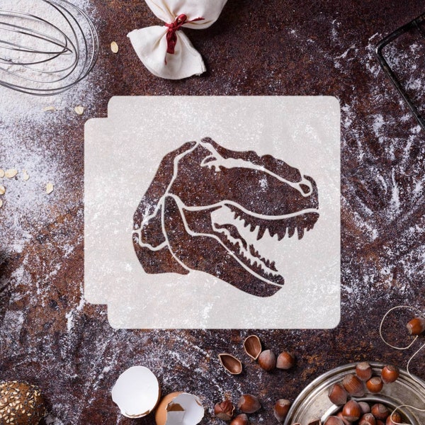 T Rex Stencil - Etsy