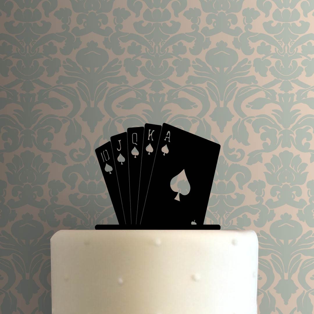 Playing Cards 225-B833 Cake Topper - Etsy