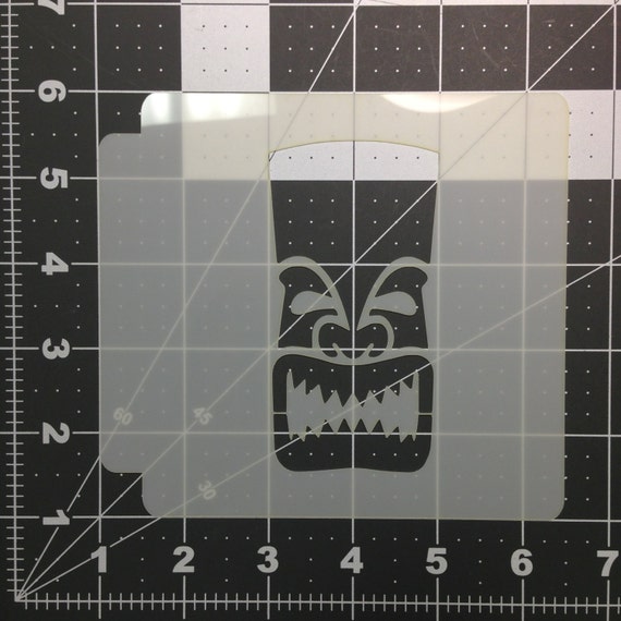 Tiki 101 Stencil - Etsy