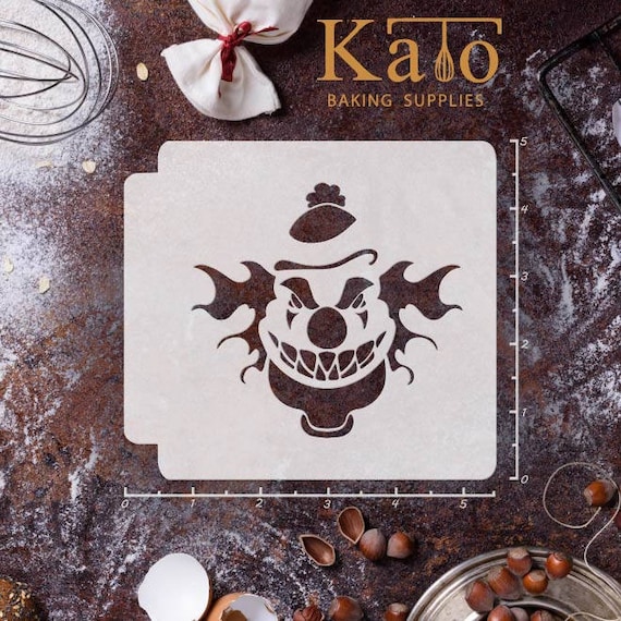 Evil Clown Stencils