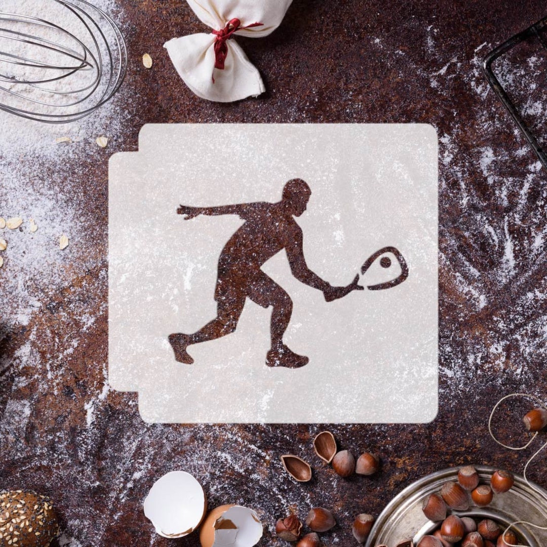 Racquetball Player 783-I291 Stencil - Etsy
