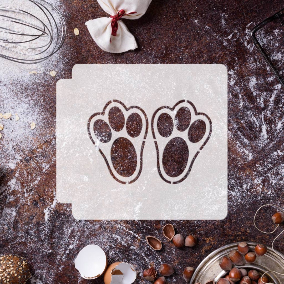 Bunny Feet 783-F565 Stencil - Etsy
